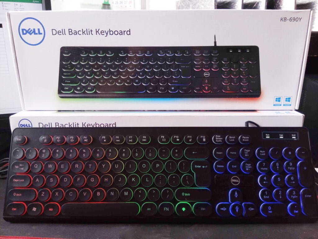 KB-690Y Backlit Wired USB Keyboard » PC DEN