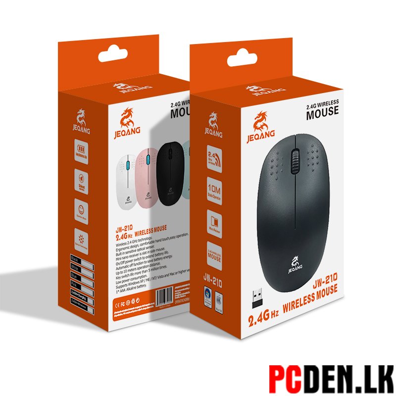 JEQANG JW-210 Wireless Mouse » PC DEN