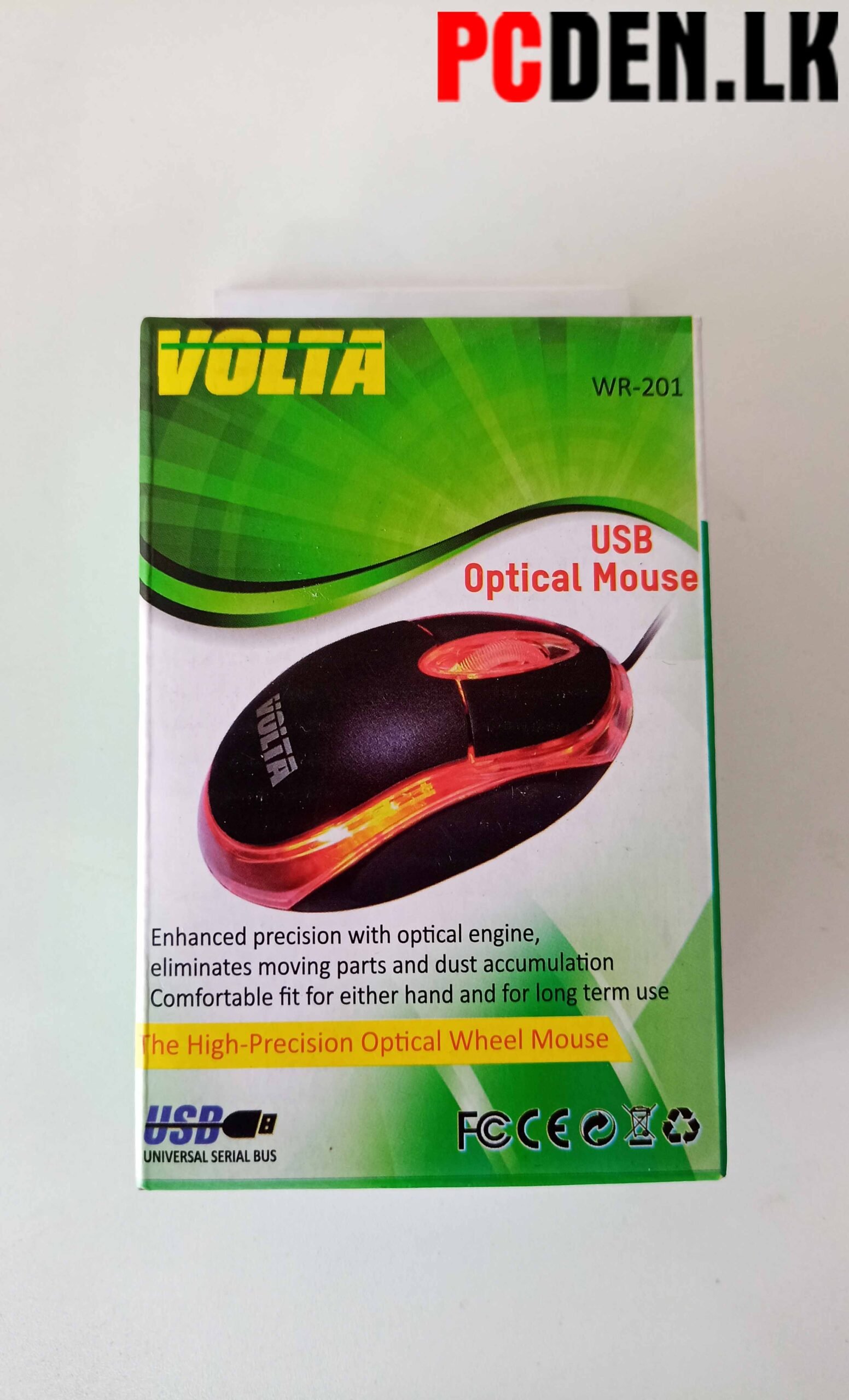 VOLTA WR-201 USB Optical Mouse » PC DEN