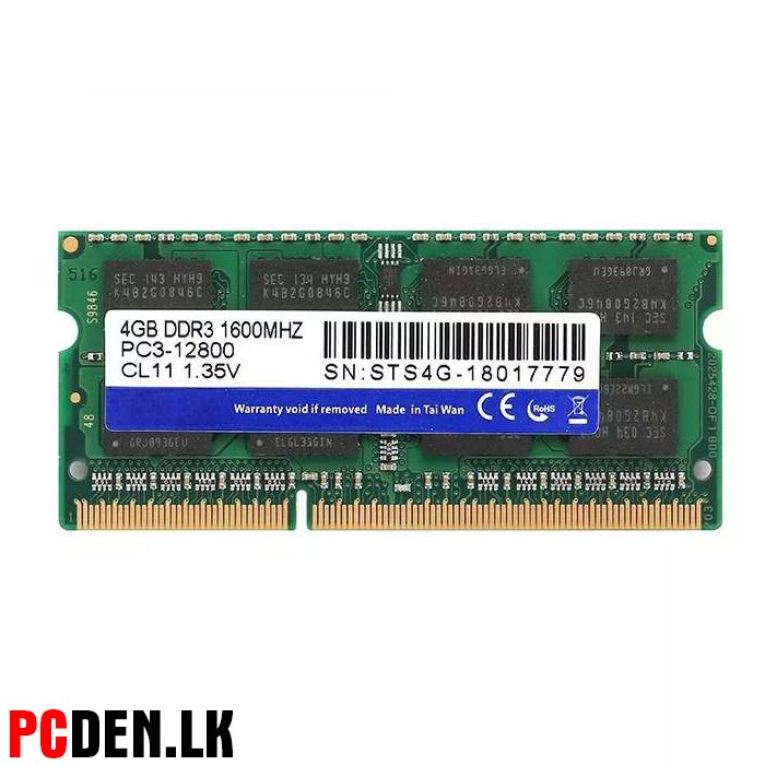 4GB | 8GB DDR-3 Laptop Memory – SODIMM [Refurbished] » PC DEN