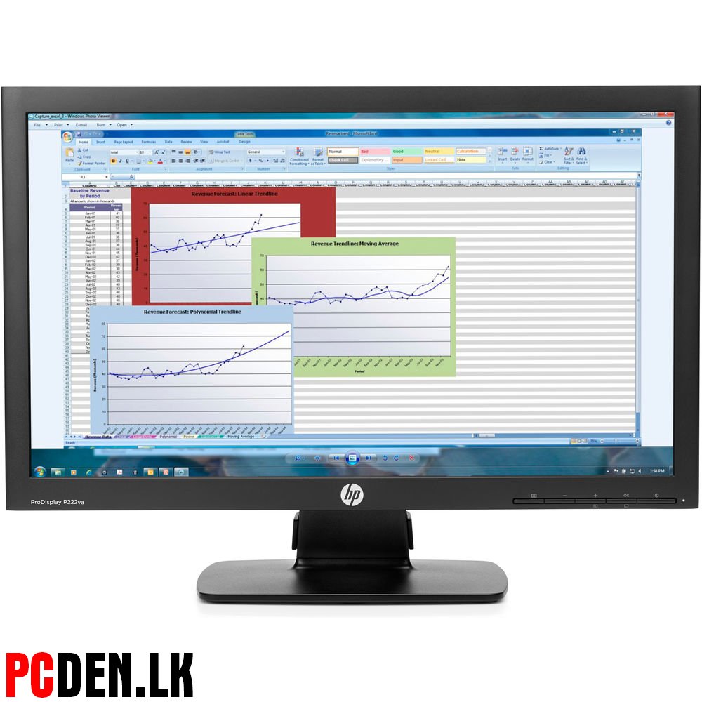 HP ProDisplay P222va 22″ Widescreen LED Monitor » PC DEN
