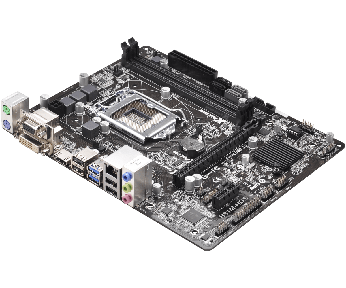 H81 4th Gen/DDR-3 Motherboard (Refurbished) » PC DEN