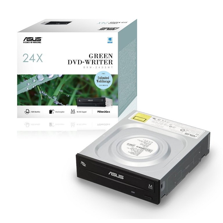 ASUS Internal 24X DVD Burner/Writer (DVD-RW) » PC DEN