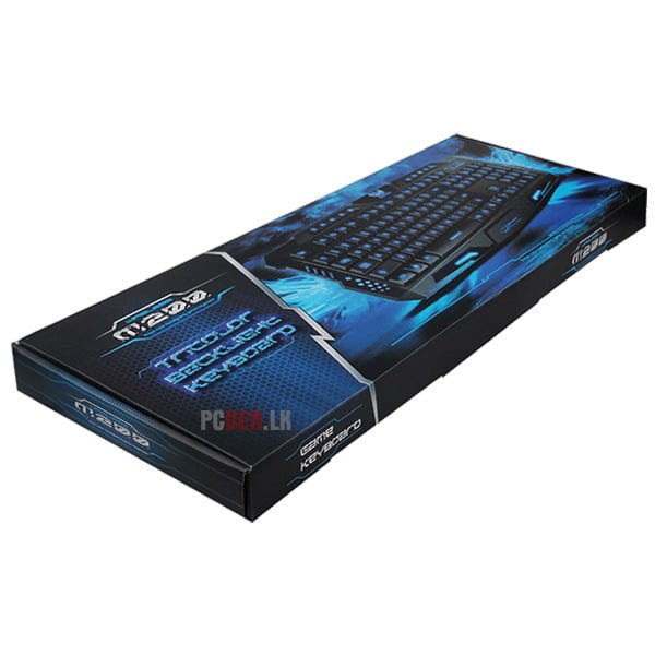 Wireo M200 USB Gaming Keyboard With Lighting » PC DEN