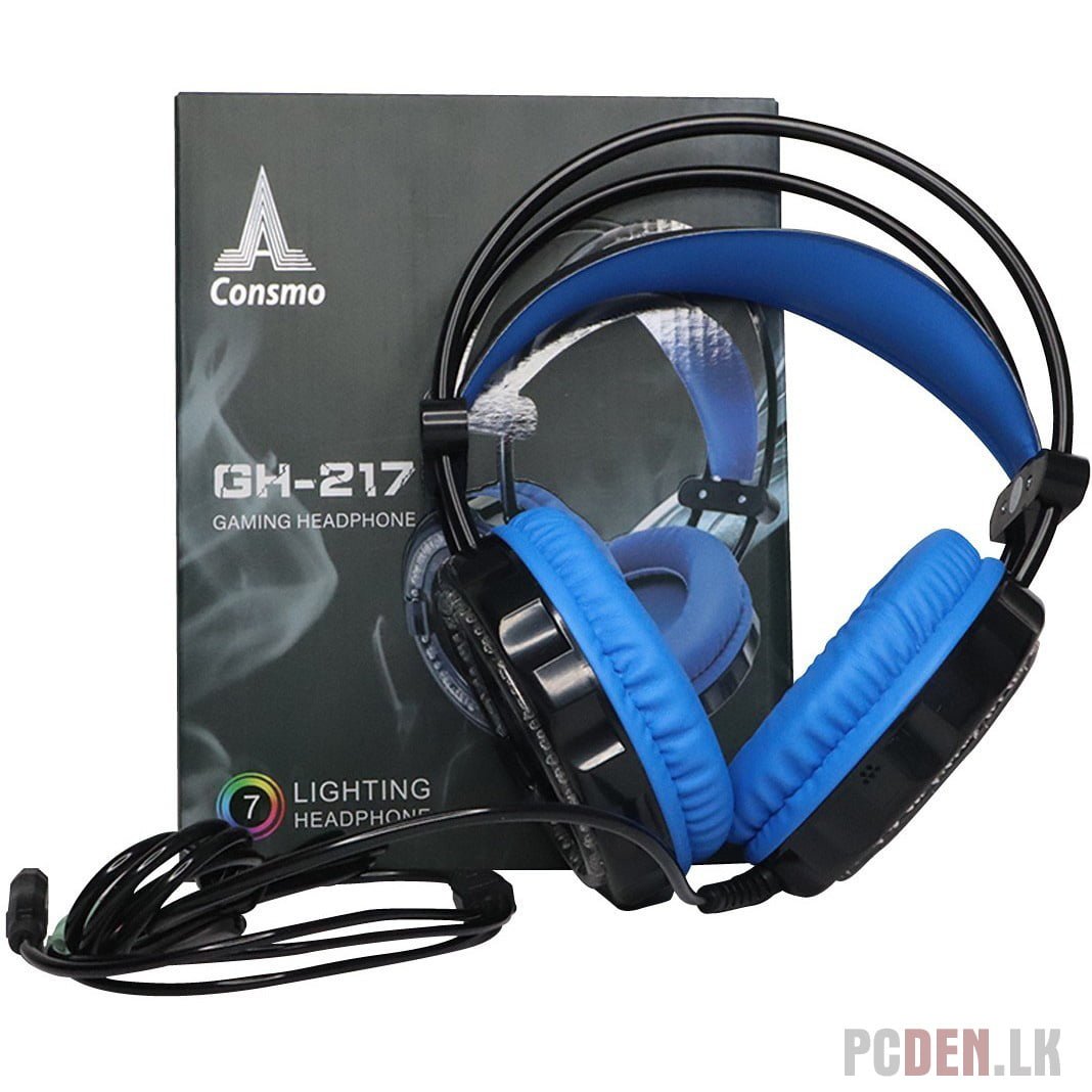 Jedel GH-217 RGB Gaming Headphone » PC DEN
